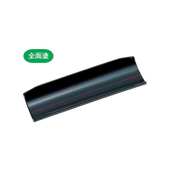 竹型おしぼり受 黒に朱ライン （木質）全面塗になっています。木質は質感が木製に近くソフトな手ざわりです。●サイズ：172×61×H20mm●材質：メラミン複合樹脂●耐熱温度：80℃〜100℃●食器洗浄機不対応●メーカー：株式会社福井クラフト