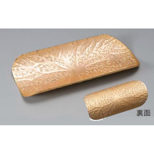 メタルおしぼり受 富士型 ゴールド●サイズ：140×63×H19mm●材質：亜鉛合金●メーカー：株式会社福井クラフト