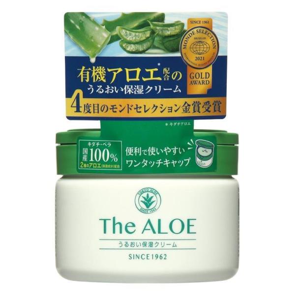 ●2種の国産アロエ（キダチアロエ・アロエベラ）エキス配合。 ●乾燥などによる外的要因から素肌を守り、肌荒れしにくい、健やかなうるおう肌へ導く高保湿クリームです。さらっとした感触で、べたつかずお肌によくなじみます。 ●保湿成分として配合 キダ...