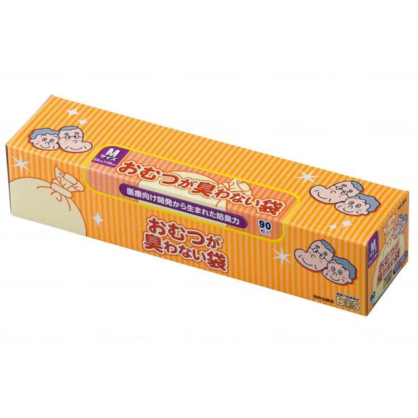 驚異的な防臭力を持った高機能素材。おむつの処理に部屋もゴミ箱もにおわず快適！・とてもコンパクトな箱型。・お得で便利な90枚入り！【サイズ目安】M：尿とりパッド(L)が1個入るサイズL：大人用おむつが1個入るサイズLL：大人用おむつが2〜3個...