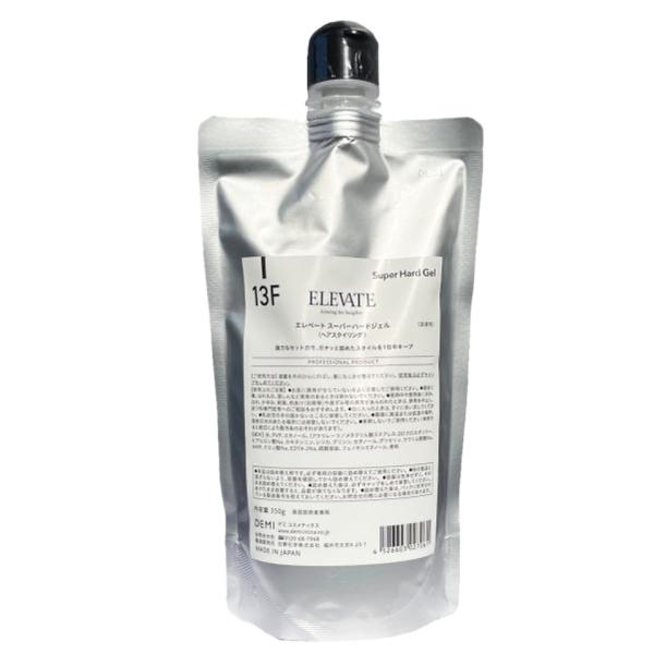 男性特有の頭皮、肌の悩みに効果的にアプローチ。ELEVATE（エレベート）は、ビジネスマンをサポートするメンズブランドです。スーパーハードジェル / 13F強力なセット力で、ガチっと固めたスタイルを1日中キープ。今までにないハードなセット力...
