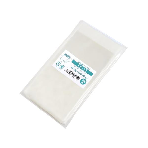 材質：OPP　サイズ（mm）：厚さ0.03x幅80x長さ120+テープ部分40、入数：1000枚（100枚入x10袋）ワンタッチで封ができる便利なテープ付。OPP袋は別名としてクリアパック・クリスタルパック・透明袋・OP袋・OPパック等の呼...