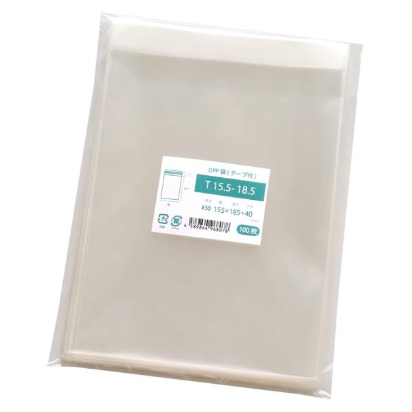 材質：OPPサイズ：厚さ0.03x幅155mmx長さ185+テープ部分40入数：100枚入x1袋・日本製透明度が高く光沢があるので高級感があり、中身をきれいに見せることができます。ワンタッチで封ができる便利なテープ付。このサイズはマイクロフ...