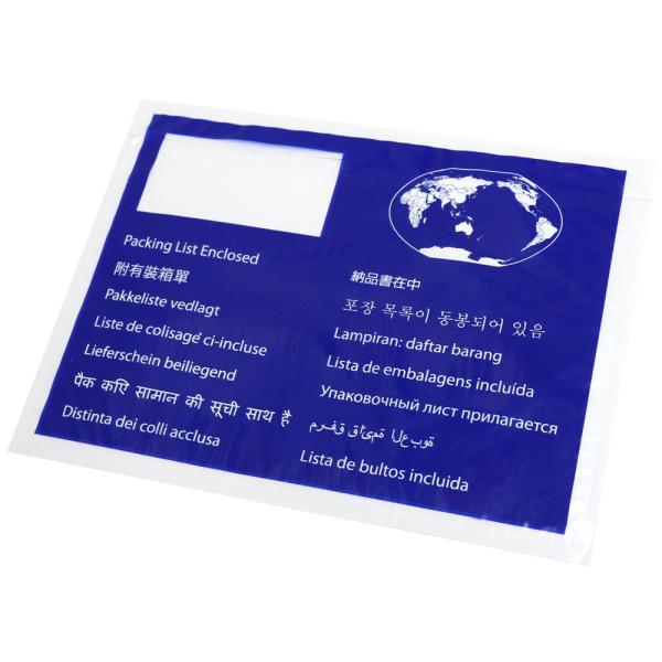 サイズ：145x250mm・厚さ：0.05mm・入数：2000枚（100枚入x20束x1箱）納品書・請求書等の伝票を段ボールに貼る透明な粘着袋です。納品書・請求書等の伝票を入れた透明な粘着袋を配送する段ボールに貼り付けるだけ。長３封筒、また...