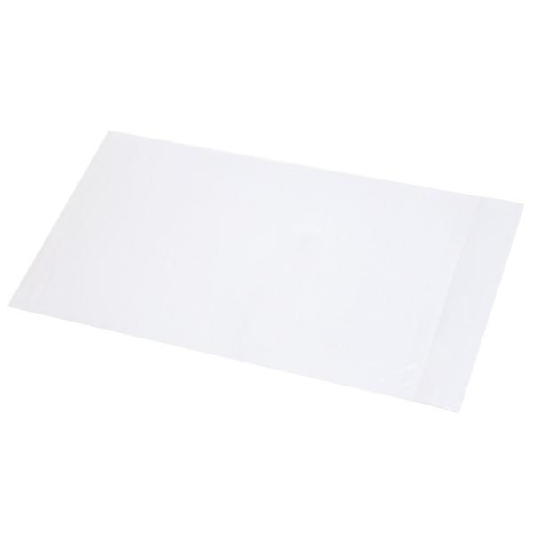 サイズ：145x270mm・厚さ：0.05mm・入数：2000枚（100枚入x20束x1箱）納品書・請求書等の伝票を段ボールに貼る透明な粘着袋です。納品書・請求書等の伝票を入れた透明な粘着袋を配送する段ボールに貼り付けるだけ。長３封筒、また...