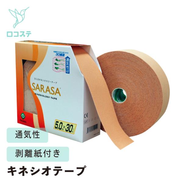 ■商品特長・適度な通気性と肌への優しさを追求・独自の3Dウェーブ加工、アクリル系粘着剤の使用により、通気性が高くかぶれにくい・筋肉の動きに合わせた伸縮性で、適度な固定が可能■規格・幅：2.5cm×実長：5m　入数：12巻入り・幅：3.75c...