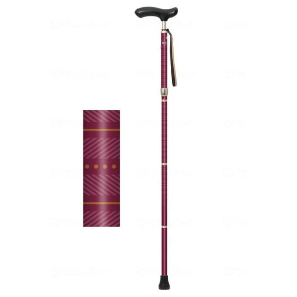 やわらかGELグリップ搭載モデルのレトロ感のある杖です。●お出かけに便利な折り畳み式です。●長時間杖を使用した際や、杖に体重をかけている場合に起こりやすい「握り疲れ」(手のひらの疲労や痛み・腕の疲労など)悩みを軽減する「やわらGELグリップ...
