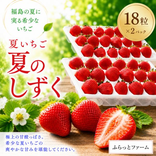 極上の甘酸っぱさ。希少な夏秋いちごの爽やかな甘みを堪能してください。ふらっとファームではこれまで「なつあかり」という繊細な品種を専門に育ててまいりましたが、気候変動に立ち向かうため、今年、栽培方法を一新し、新たな品種とともに心機一転リトライ...