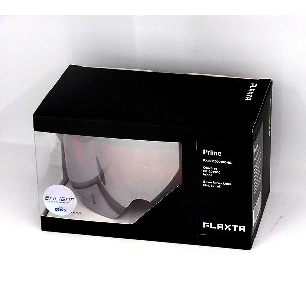 □メーカー：Flaxta/フラクスタ□商品名：スキーゴーグル Prime□型　番：80120 2010□カラー：ホワイト/シルバーミラーレンズ□仕　様：【Flaxta】スポーツ保護の世界に影響を与え、革新を起こすことに専心する情熱的な人々の...