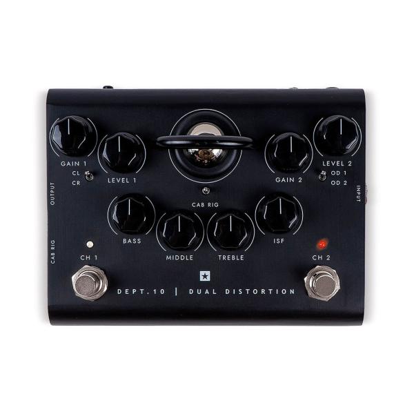 □メーカー：BLACKSTAR/ブラックスター□商品名：ギター用エフェクター/デュアルディストーション□型　番：DEPT.10 DUAL DISTORTION□仕様ECC83真空管を搭載した2chディストーションペダル真空管アンプと同じ20...