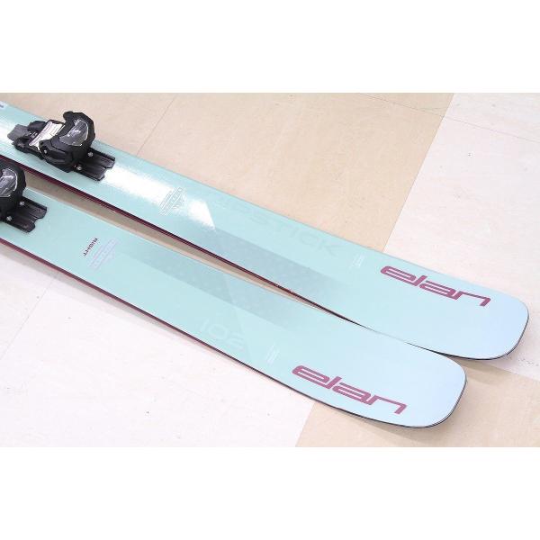 □メーカー：elan/エラン□商品名：スキー板□型　番：RIPSTICK 102W 23/24年モデル□ビンディング：ATTACK14MN□サイズ：170cm G:143-104-120 R：17.8□状　態中古品になります。使用に伴う傷や...