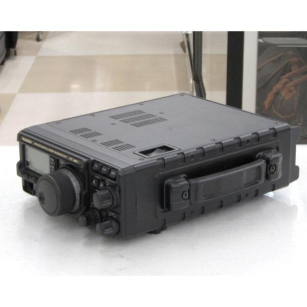 □メーカー：YAESU/ヤエス/八重洲□商品名：オールモード トランシーバー□型　番：FT-897□サイズ：約H9cm W20cm D28cm ※突起物除く□状　態通電及び各ボタンの反応やツマミの調整等のみ確認済みです。細かな設定や送受信等...