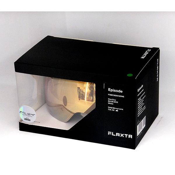 □メーカー：Flaxta/フラクスタ□商品名：スキーゴーグル Episode□型　番：80130 2010□カラー：ホワイト/ゴールドミラーレンズ□仕　様：【Flaxta】スポーツ保護の世界に影響を与え、革新を起こすことに専心する情熱的な人...