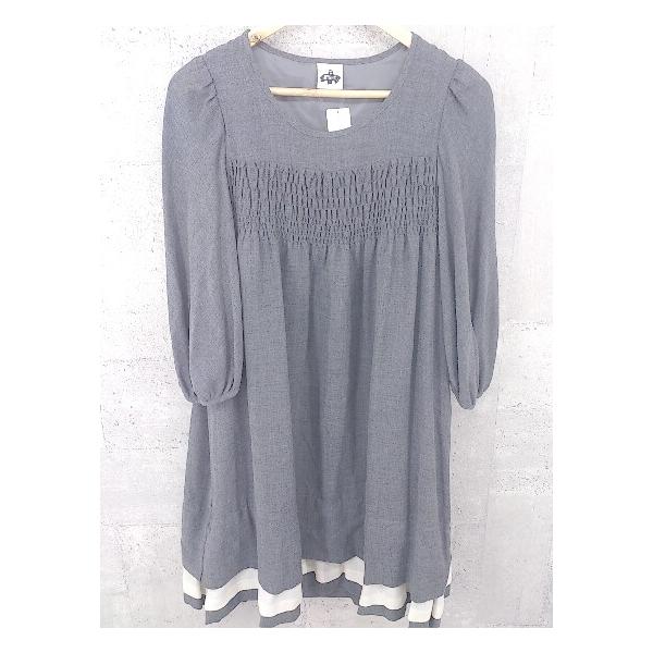 管理番号： 100279804596520220825ベースW87/藁付属品： 無素材： 画像参照色： グレーサイズ： F梱包サイズ： 通常採寸サイズ： 着丈：93cm　肩幅：33cm　身幅：42cm　ウエスト：-cm　袖丈：49cm