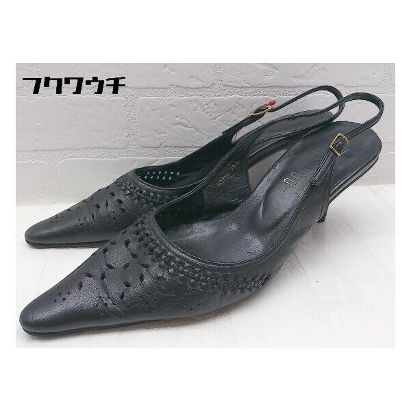 管理番号： 100279904437020200116ベースS75/廣付属品： 無素材： レザー系/ラバーソール色： ブラックサイズ： 23.5ｃｍ梱包サイズ： 通常採寸サイズ： 底長：-cm底甲幅：8cmヒール：7cm