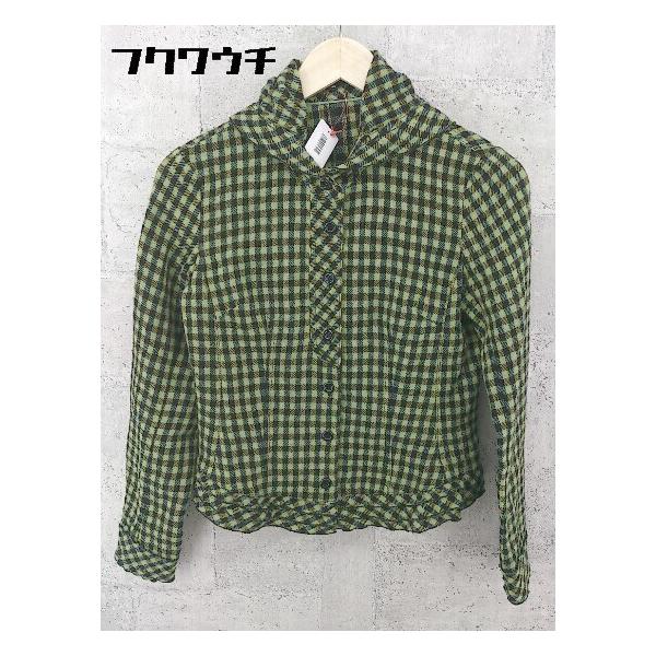 管理番号： 100279904701220200122ベースW436/野付属品： 無素材： 画像参照色： グリーンブラックサイズ： 40梱包サイズ： 1採寸サイズ： 着丈：50cm肩幅：39cm身幅：43cm袖丈：60cm