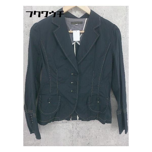 管理番号： 100279910688720200109ベースW421/野付属品： 無素材： 画像参照色： ブラックサイズ： 38梱包サイズ： 通常採寸サイズ： 着丈：55cm肩幅：37cm身幅：45cm袖丈：59cm