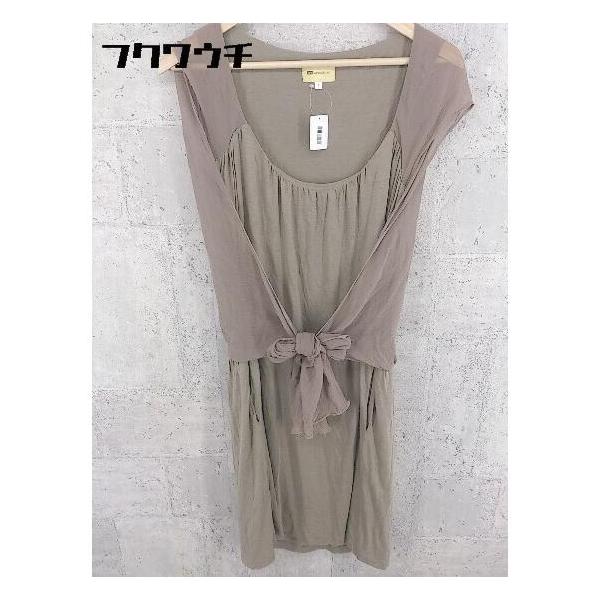 管理番号： 100279985405420200404ベースW854/森付属品： 無素材： 画像参照色： ブラウンサイズ： 1梱包サイズ： 通常採寸サイズ： 着丈：102cm肩幅：38.5cm身幅：45cmウエスト：-cm袖丈：-cm