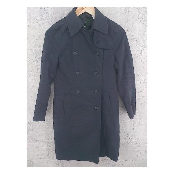 管理番号： 100279986499220200708ベースW479/木付属品： ベルトの穴はございますが、ベルトは欠品しております。素材： 画像参照色： ネイビーサイズ： 36梱包サイズ： 通常採寸サイズ： 着丈：92cm　肩幅：37cm...