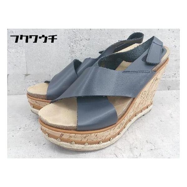 管理番号： 100280148929820200818ベースS101/橋付属品： 無素材： レザー系/ラバーソール色： ネイビーサイズ： サイズ38梱包サイズ： 通常採寸サイズ： 底長：-cm　底甲幅：8.5cm　ヒール：12cm