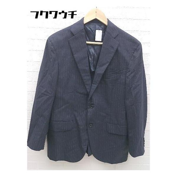 管理番号： 100280157883120200902ベースW150/並付属品： 無　　　　 ジャケットの内側にネーム刺繍あり。素材： 画像参照色： ネイビーサイズ： 表記なし梱包サイズ： 通常採寸サイズ： 着丈：69.5cm　肩幅：45....