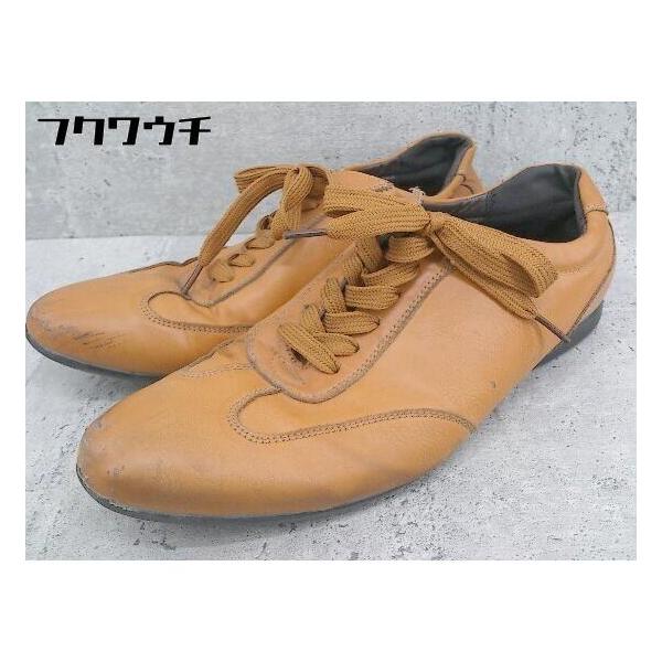 管理番号： 100280175798420200923ベースS158/大付属品： 無<br/>右足のつま先のラバーに若干の剥がれあり。所々に擦れや擦れによる表面の剥げあり。素材： レザー系/ラバーソール色： ブラウン系サイズ： ...