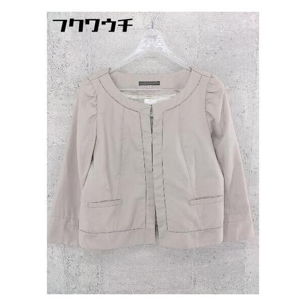 管理番号： 100280181892020201014ベースW34/菅付属品： 無素材： 画像参照色： ベージュサイズ： サイズ38梱包サイズ： 通常採寸サイズ： 着丈：47cm　肩幅：34cm　身幅：45cm　袖丈：50cm