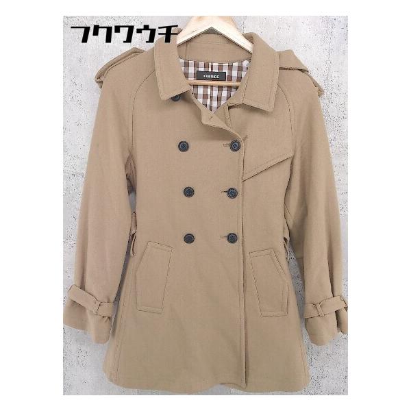 管理番号： 100280203798620220804ベースW75/成付属品： ウエストベルト　　　　 替えボタン2素材： 画像参照色： ベージュ系サイズ： サイズ40梱包サイズ： 梱包サイズは大サイズになります。採寸サイズ： 着丈：約72...