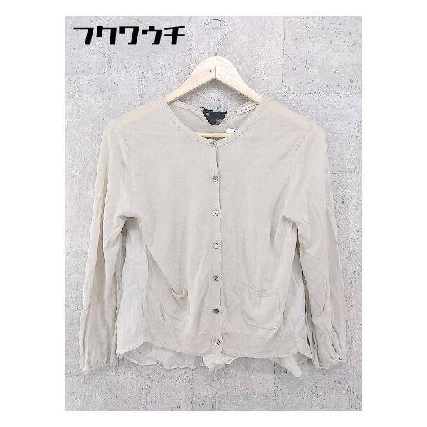 管理番号： 100280205741020201109ベースW63/成付属品： 替えボタン1素材： 画像参照色： ベージュ系サイズ： 表記なし梱包サイズ： 通常採寸サイズ： 着丈：57cm　肩幅：35cm　身幅：45cm　袖丈：49cm