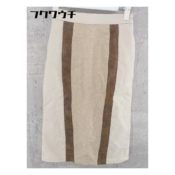 管理番号： 100280213485220241014ベースW548/橋ス付属品： 無<br>背面スリット部分に若干ほつれあり。<br>ウエストフックが取れそうになっています。素材： 画像参照色： ベージュ系サイズ：...