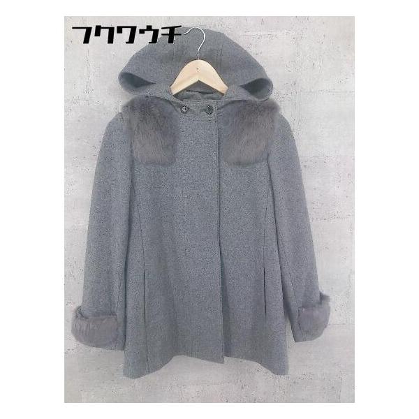 管理番号： 100280214685520201125ベースW112/成付属品： 無素材： 画像参照色： グレー系サイズ： サイズ38梱包サイズ： 大採寸サイズ： 着丈：約68cm　肩幅：約37cm　身幅：約47cm　袖丈：約56.5cm