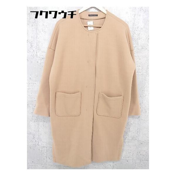 管理番号： 100280218746920201202ベースW138/成付属品： 無素材： 画像参照色： ベージュ系サイズ： サイズF梱包サイズ： 大採寸サイズ： 着丈：約99.5cm　肩幅：-cm　身幅：約63cm　袖丈：約78cm