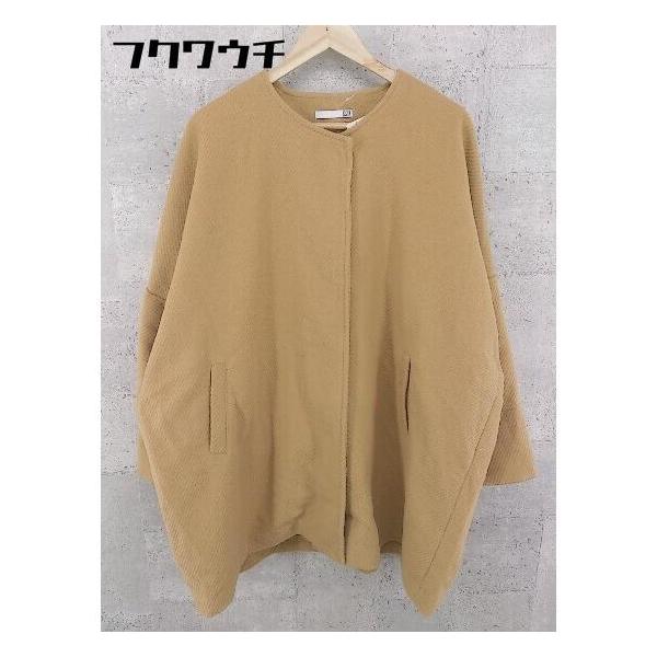 管理番号： 100280221420220201203ベースW353/並付属品： 無素材： 画像参照色： キャメルサイズ： サイズF梱包サイズ： 大採寸サイズ： 着丈：約78.5cm　肩幅：-cm　身幅：約86cm　袖丈：約78cm