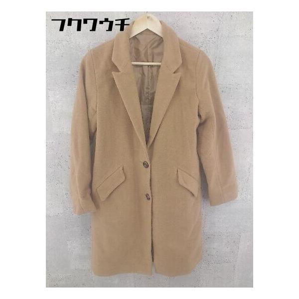 管理番号： 100280221743220201207ベースW692/大付属品： 無素材： 画像参照色： ブラウンサイズ： サイズM梱包サイズ： 大採寸サイズ： 着丈：約92.5cm　肩幅：約37cm　身幅：約51cm　袖丈：約60cm