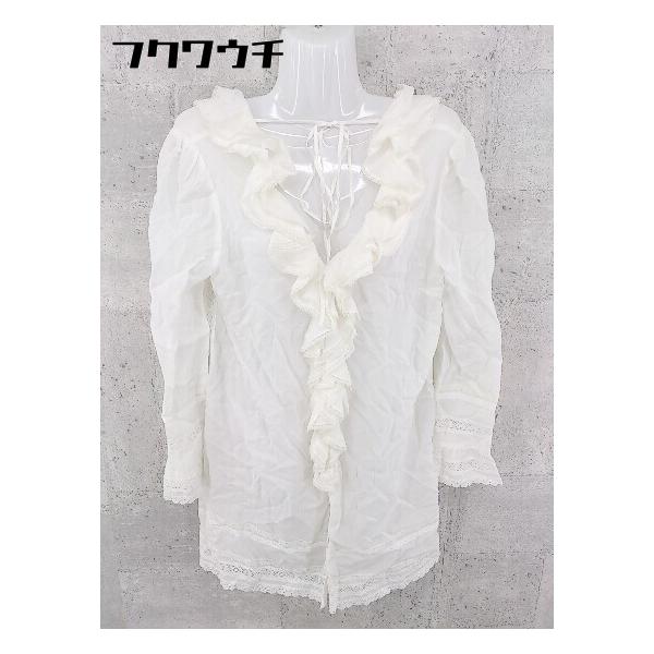 管理番号： 100280226552520201225ベースW195/成付属品： 無素材： 画像参照色： ホワイトサイズ： サイズM梱包サイズ： 通常採寸サイズ： 総丈：約69.5cm　肩幅：約39.5cm　身幅：約45cm　ウエスト：-c...