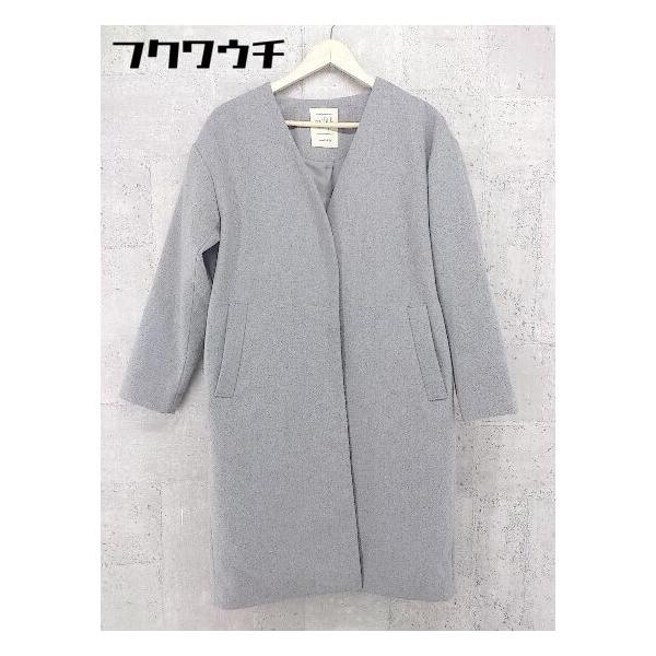 管理番号： 100280238550620201218ベースW166/成付属品： 無素材： 画像参照色： グレー系サイズ： サイズM梱包サイズ： 大採寸サイズ： 着丈：約96cm　肩幅：約52.5cm　身幅：約56.5cm　袖丈：約51.5cm