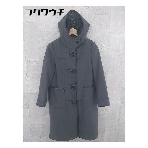 管理番号： 100280239120020201222ベースW302/日付属品： 無<br/>ファー欠品。素材： 画像参照色： グレーサイズ： サイズ36梱包サイズ： 大採寸サイズ： 着丈：約97cm　肩幅：約40cm　身幅：約...