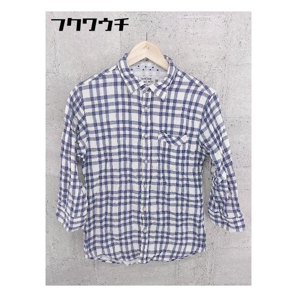 管理番号： 110119000948020210128ベースW511/勝付属品： 替えボタン1個素材： 画像参照色： ホワイト ネイビーサイズ： サイズ3梱包サイズ： 通常採寸サイズ： 着丈：約69cm　肩幅：約41cm　身幅：約43cm　...