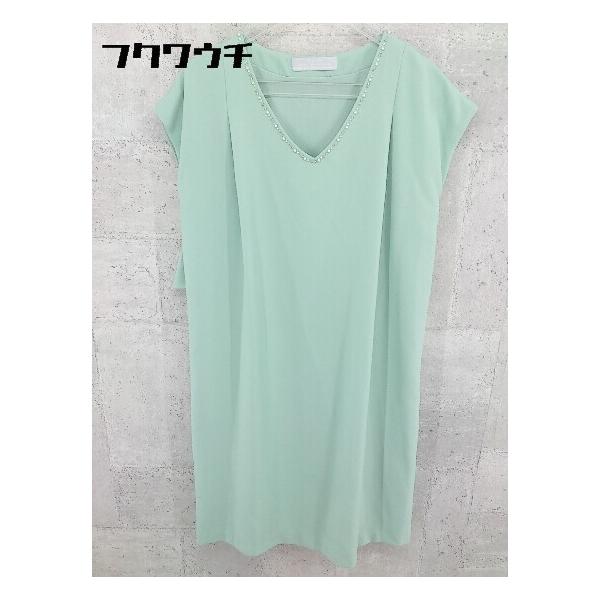 管理番号： 110126000509120210207ベースW931/大<br>付属品： 無<br/>正面下部にシミの様な汚れあり。<br>素材： 画像参照<br>色： グリーン<br&...