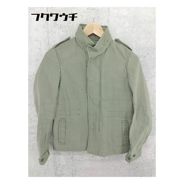 管理番号： 110126000852820210207ベースW276/成付属品： 無素材： 画像参照色： カーキ系サイズ： 表記なし梱包サイズ： 通常採寸サイズ： 着丈：約56.5cm　肩幅：約36cm　身幅：約45cm　袖丈：約56cm