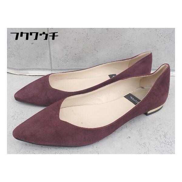 管理番号： 110204001028120241014ベースS67/成付属品： 無素材： スエード/レザーソール色： ボルドー系サイズ： サイズ36梱包サイズ： 通常付属品： 無採寸サイズ： 通常