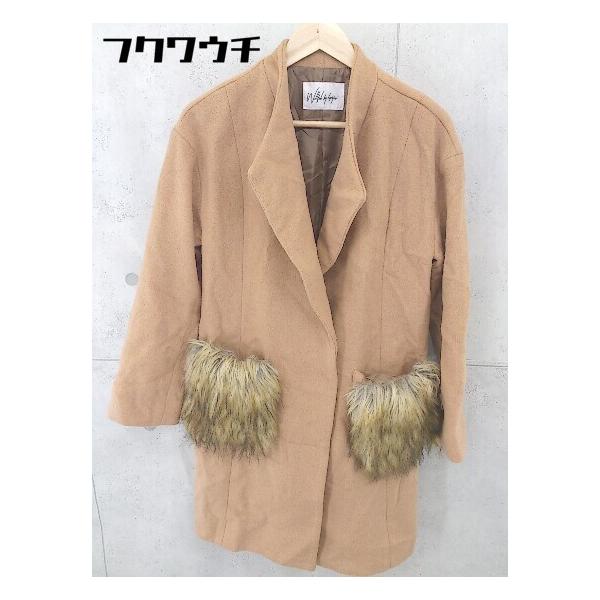 管理番号： 110218000717220210301ベースW1/秀.付属品： 無素材： 画像参照色： ブラウンサイズ： サイズ2梱包サイズ： 通常採寸サイズ： 着丈：約94cm　肩幅：約51cm　身幅：約50cm　袖丈：約54cm