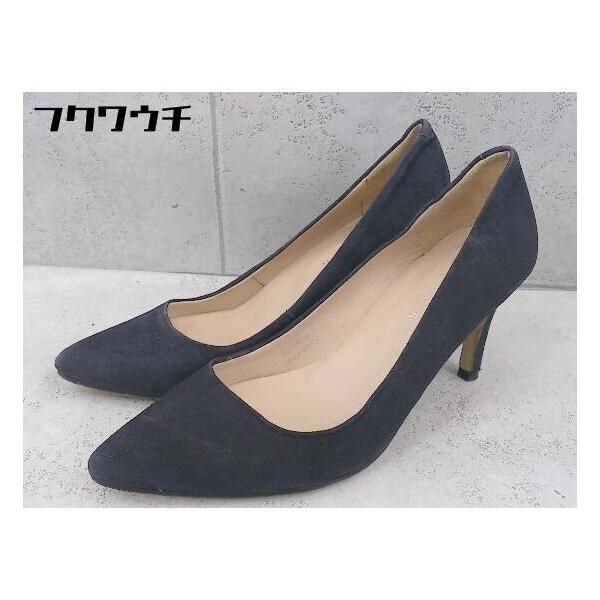 管理番号： 110225001758220210311ベースS615/野付属品： 無素材： スウェード系/ラバーソール色： ネイビーサイズ： サイズ36梱包サイズ： 通常採寸サイズ： 底長：-cm　底甲幅：約8.5cm　ヒール：約8cm