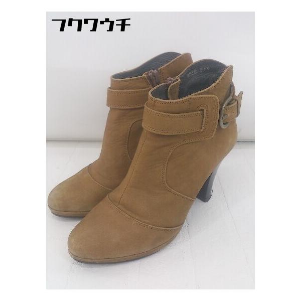 管理番号： 110304000223820210311ベースS167/日付属品： 無素材： スウェード系/ラバーソール色： ベージュサイズ： サイズ21 1/2梱包サイズ： 大採寸サイズ： 底長：-cm　底甲幅：約7cm　ヒール：約8cm ...