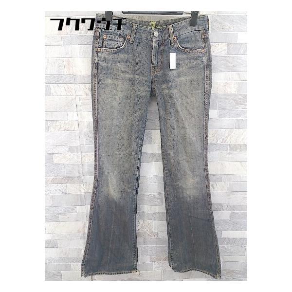 管理番号： 110311000361520210320ベースW351/成付属品： 無<br/>裾にダメージ有り。素材： 画像参照色： インディゴサイズ： サイズ26梱包サイズ： 通常採寸サイズ： 股上：約19cm　股下：約81c...