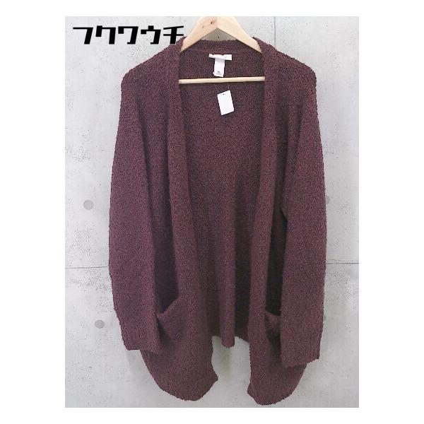 管理番号： 110315000154120210325ベースW88/大付属品： 無素材： 画像参照色： ボルドー系サイズ： サイズM/L梱包サイズ： 大採寸サイズ： 着丈：約68cm　肩幅：-cm　身幅：約73cm　袖丈：約77cm