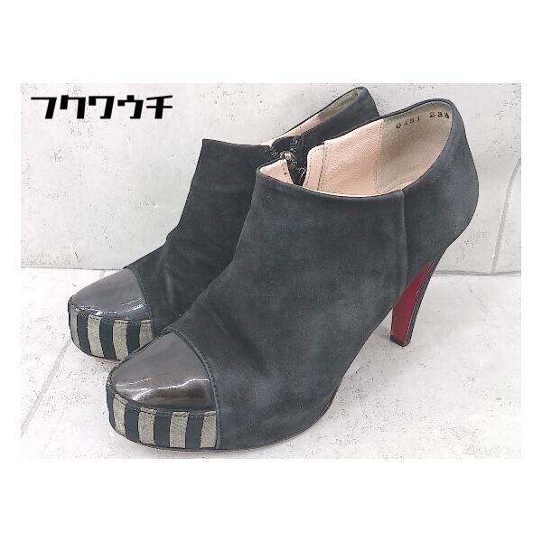 管理番号： 110331000453520210416ベースS356/大付属品： 無素材： スウェード系 エナメル系 合成繊維系/ラバーソール色： ブラックサイズ： サイズ23 1/2梱包サイズ： 通常採寸サイズ： 底長：-cm　底甲幅：約...