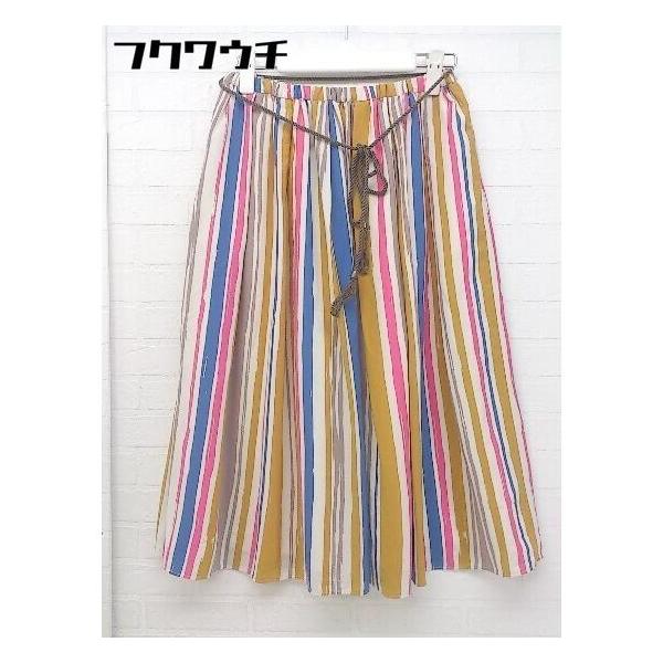 管理番号： 110402000021320210423ベースW152/大付属品： ウエスト紐素材： 画像参照色： アイボリー系 マルチサイズ： サイズM梱包サイズ： 通常採寸サイズ： 総丈：約66cm　ウエスト：約31cm　ヒップ：約49cm