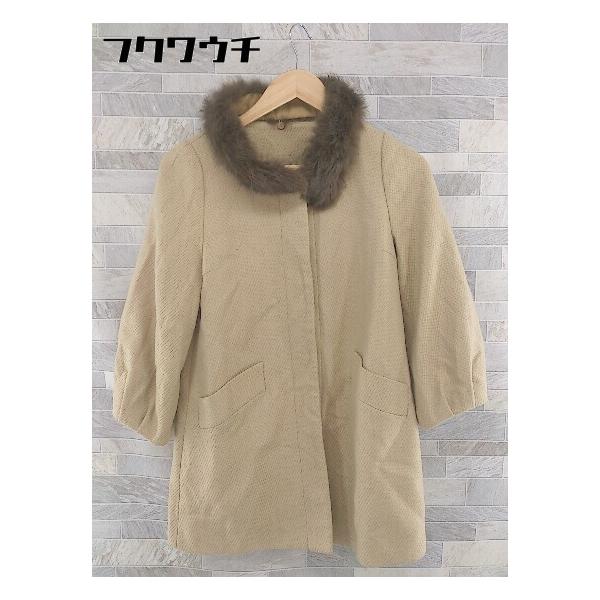 管理番号： 110413000399920210424ベースW13/秀付属品： 無素材： 画像参照色： ブラウン系サイズ： サイズ36梱包サイズ： 通常採寸サイズ： 着丈：約73cm　肩幅：約33cm　身幅：約43cm　袖丈：約48cm