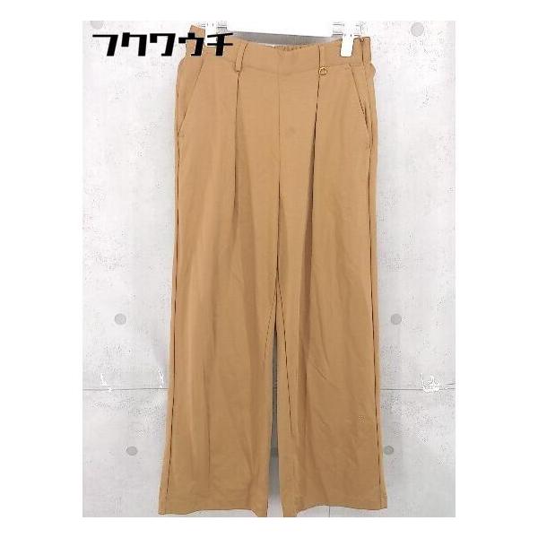 管理番号： 110416000437920210502ベースW27/向付属品： 無素材： 画像参照色： キャメル系サイズ： サイズM梱包サイズ： 通常採寸サイズ： 股上：約33.5cm　股下：約69.5cm　ウエスト：約34cm　もも幅：約...